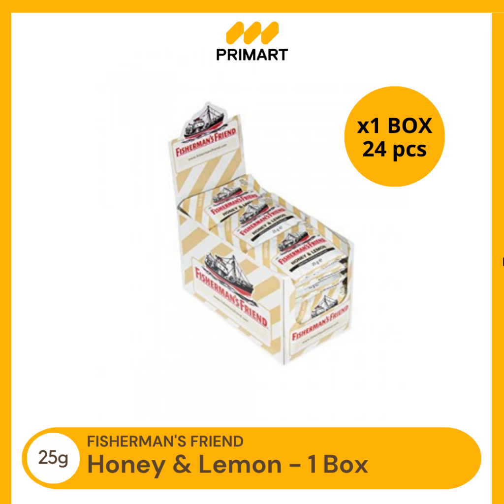 Fisherman's Friend Mint Candy LemonHONEY 25g - BOX | Shopee Philippines