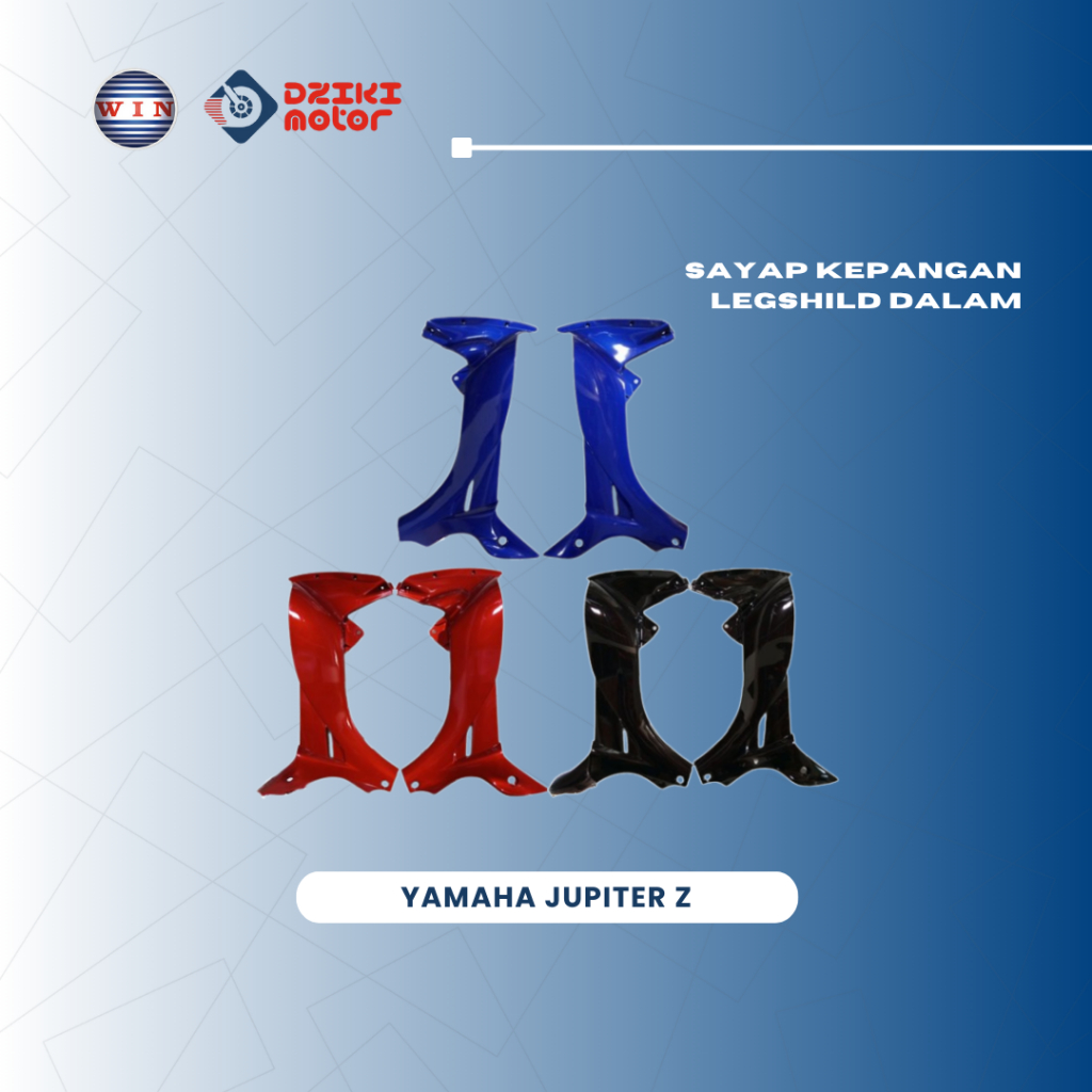 MERAH Yamaha Jupiter Z Burhan Black Inner Legshield Braided Wing Maroon ...