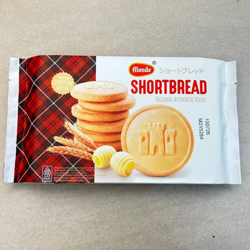 Monde Short Bread Butter Flavored Biscuits 115 grams | Shopee Philippines