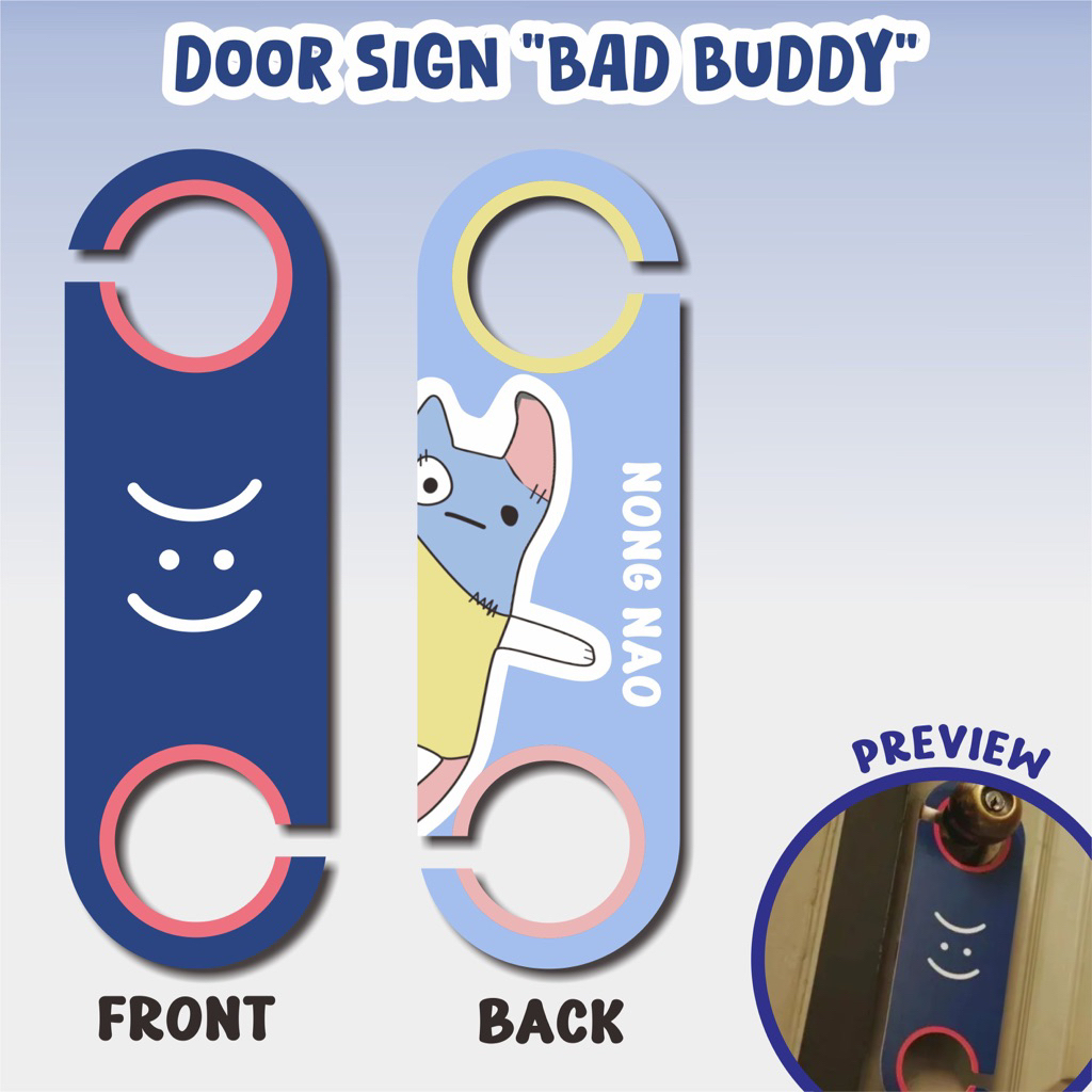 DOOR SIGN "BAD BUDDY SERIES" | Shopee Philippines