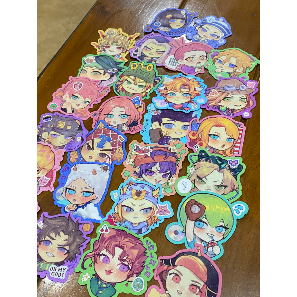 [JJBA] Jojo田s Bizarre Adventure Stickers | Shopee Philippines