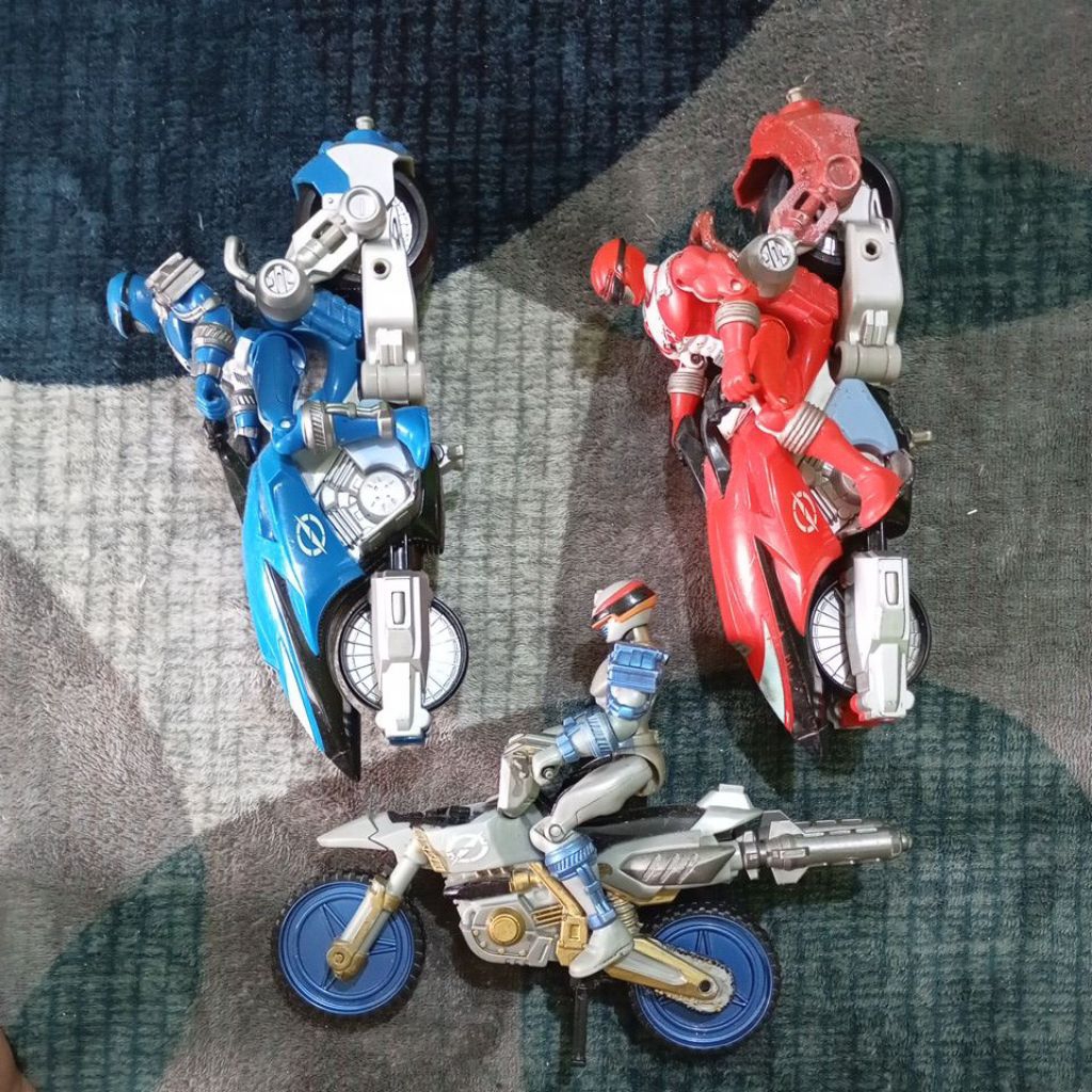 Power Rangers Operation Overdrive or Super Sentai Boukenger Set ...
