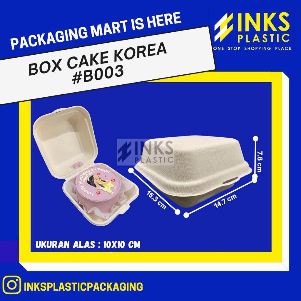 KOREAN BOLU BOX CAKE BOX BAGAGE BOX (10 PCS) | Shopee Philippines