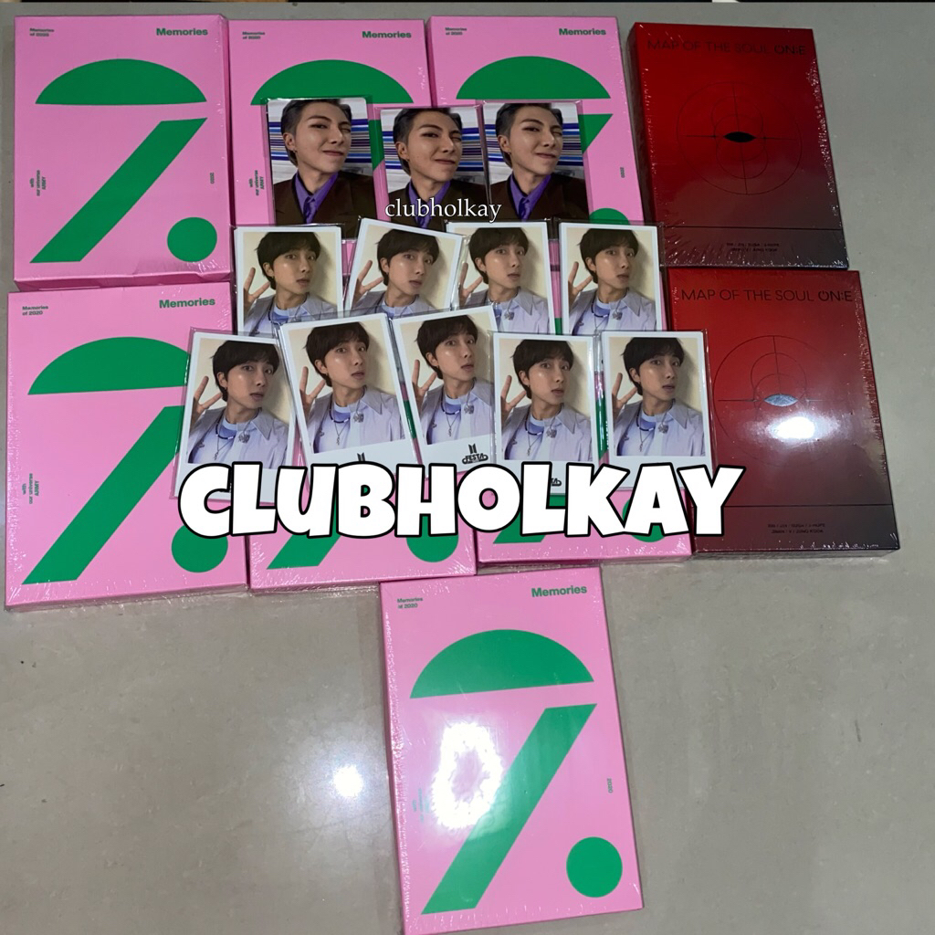 (clubholkay) - READY STOCK memories map of the soul live BTS FESTA ...