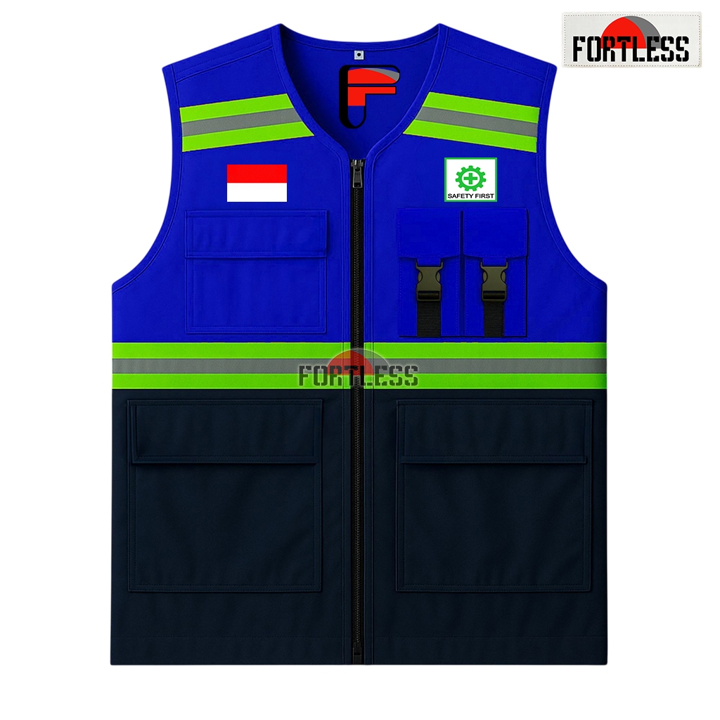 Safety Vest 2 Color Combinations | K3 Safety Vest | Field Safety Vest ...