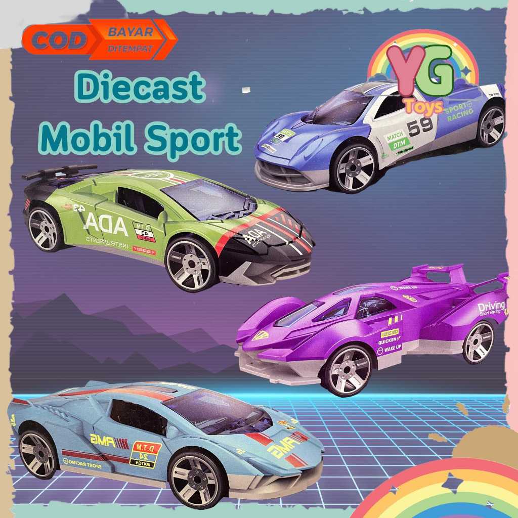 Yes Toy Diecast Toy Sports Car Racing Car SUV Car Metal Material ...