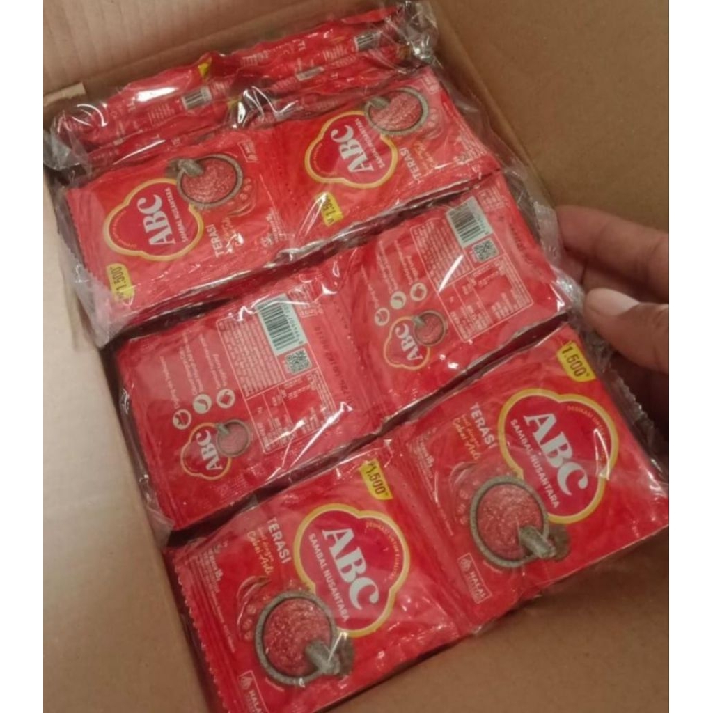 TERASI SAMBAL ABC Saset 20g x 10pcs | Shopee Philippines