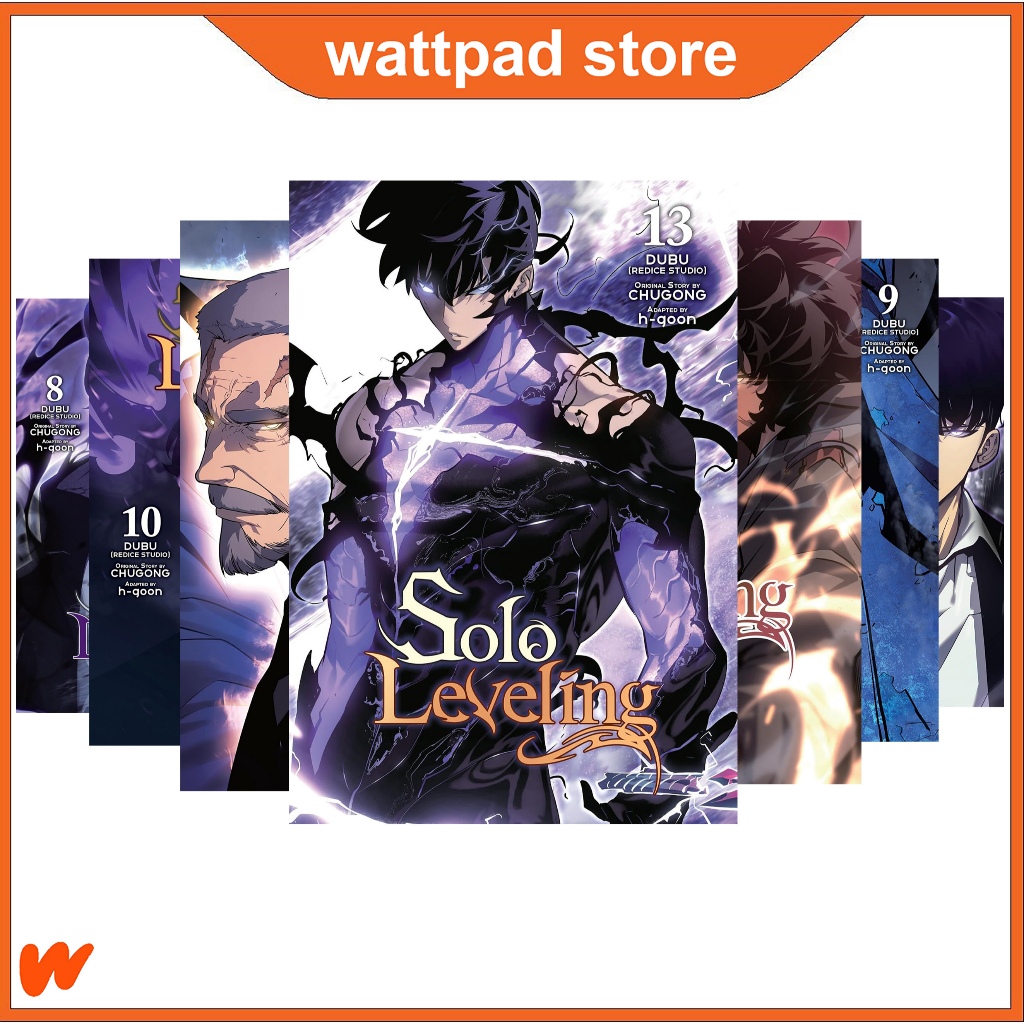 Solo Leveling Comic, Vol.1-13 (English Version) | Shopee Philippines