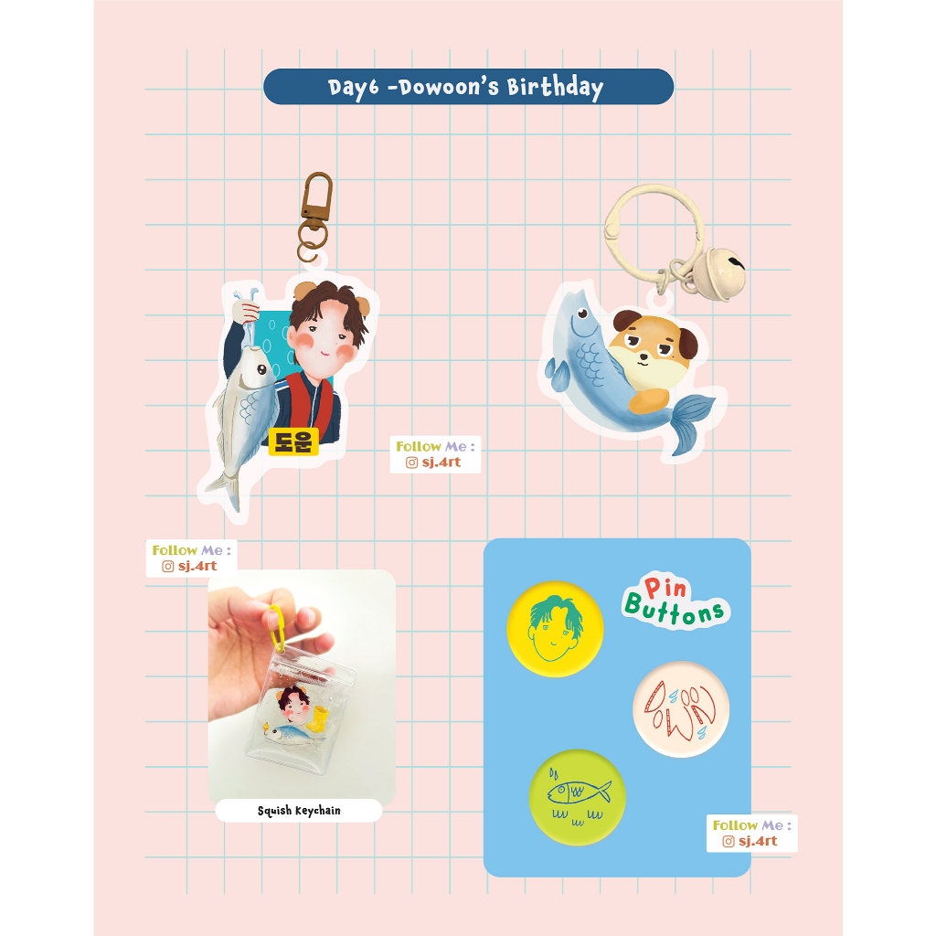 SJ - DAY6 Special Dowoon's Birthday Fanart | Shopee Philippines