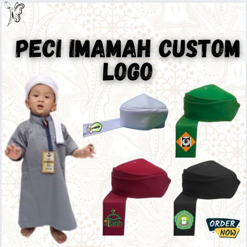 CUSTOM PERMANENT INSTANT IMAMAH PECI LOGO 1.5M / REQUEST PERMANENT ...