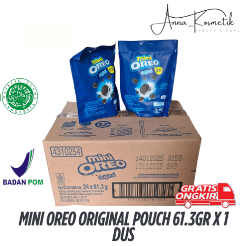 MIni Oreo Original Pouch 61.3gr x 1 Box | Shopee Philippines