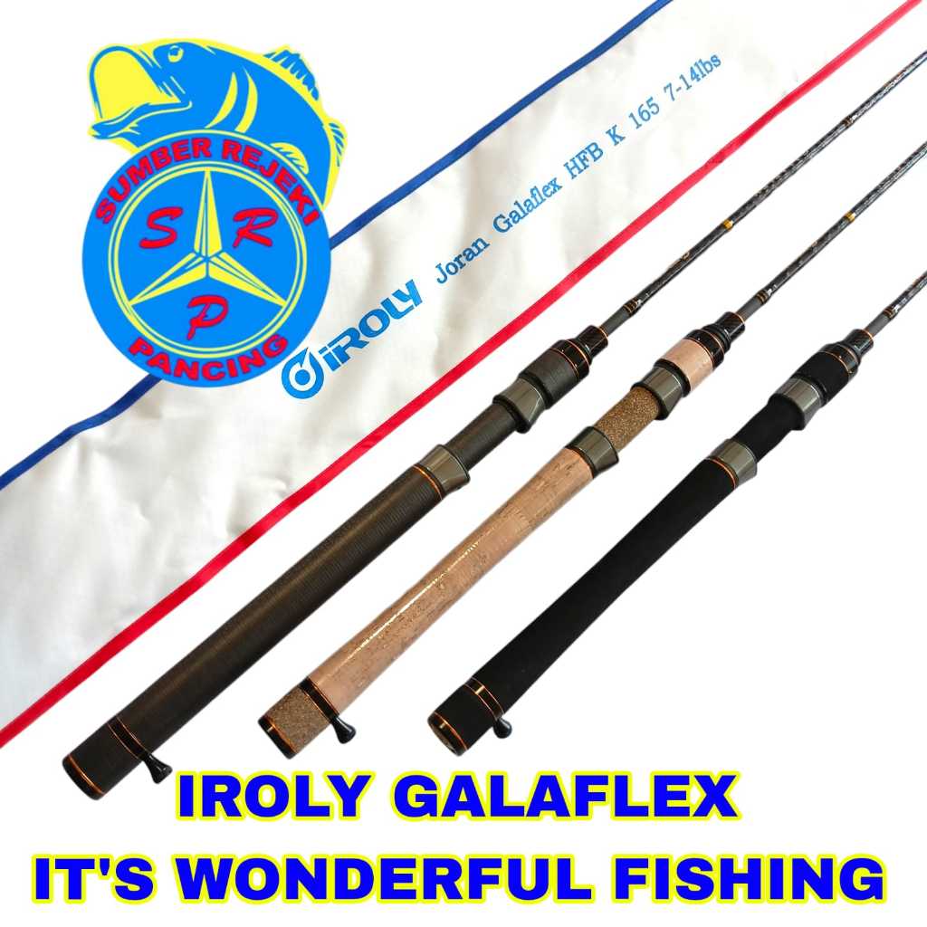 Iroly Galaflex Fuji Ring Fishing Rod | Shopee Philippines