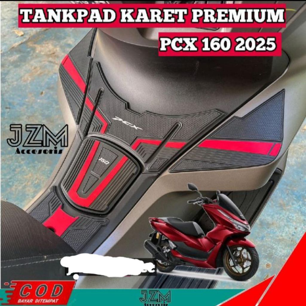 PREMIUM RUBBER TANK PAD NEW PCX 160 2025 TANKPAD PCX160 ROADSYNC 2025 ...