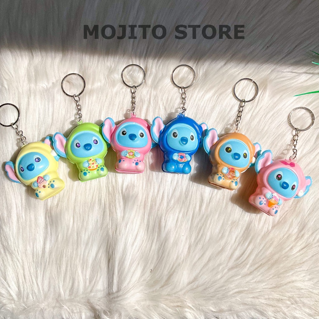 GANTUNGAN SQUISHY LILO AND STICTH KEYCHAIN COSTUME BAG CHARM KEYCHAIN ...