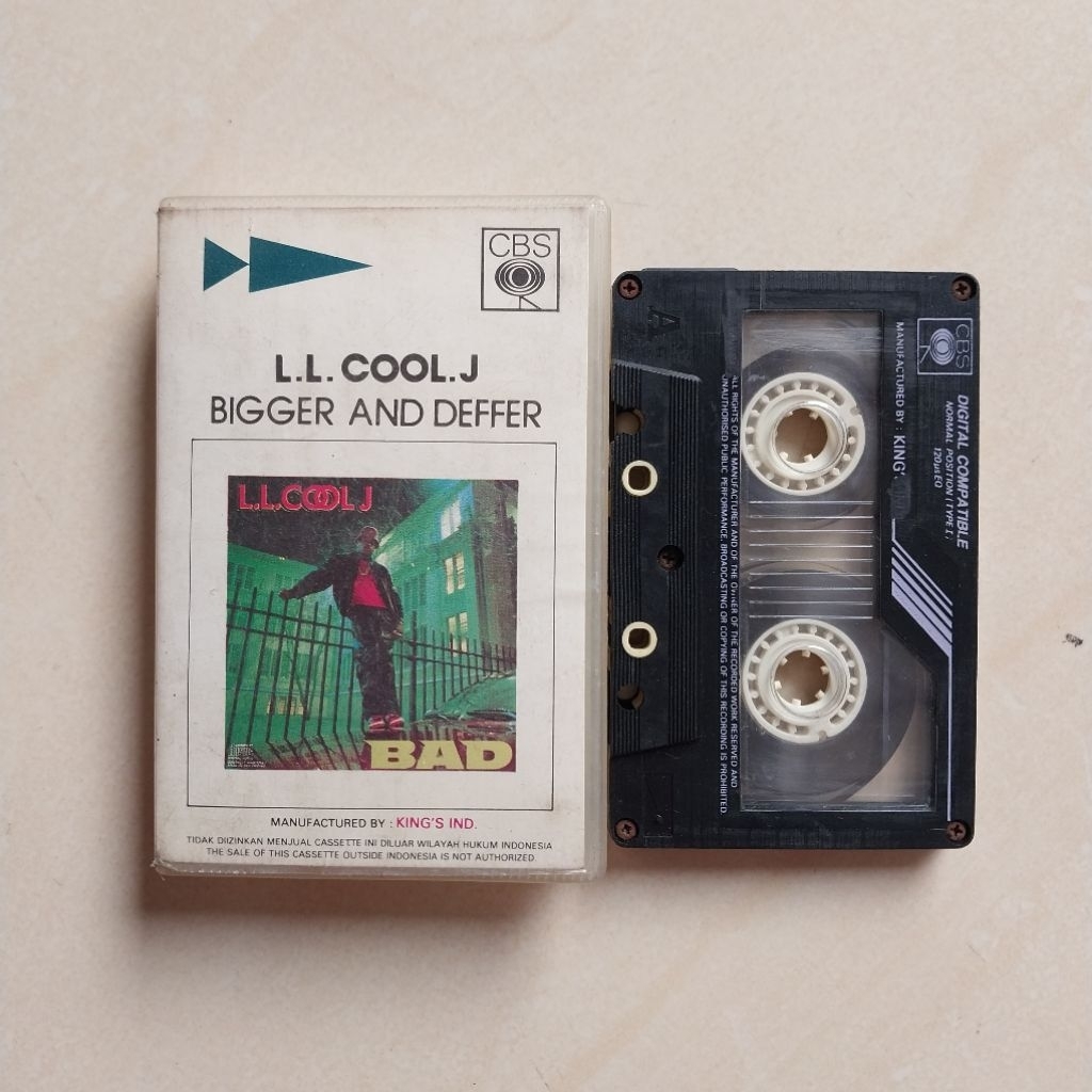 LL COOL J ALBUM BIGGER AND DEFFER CASSETTE | Shopee Philippines