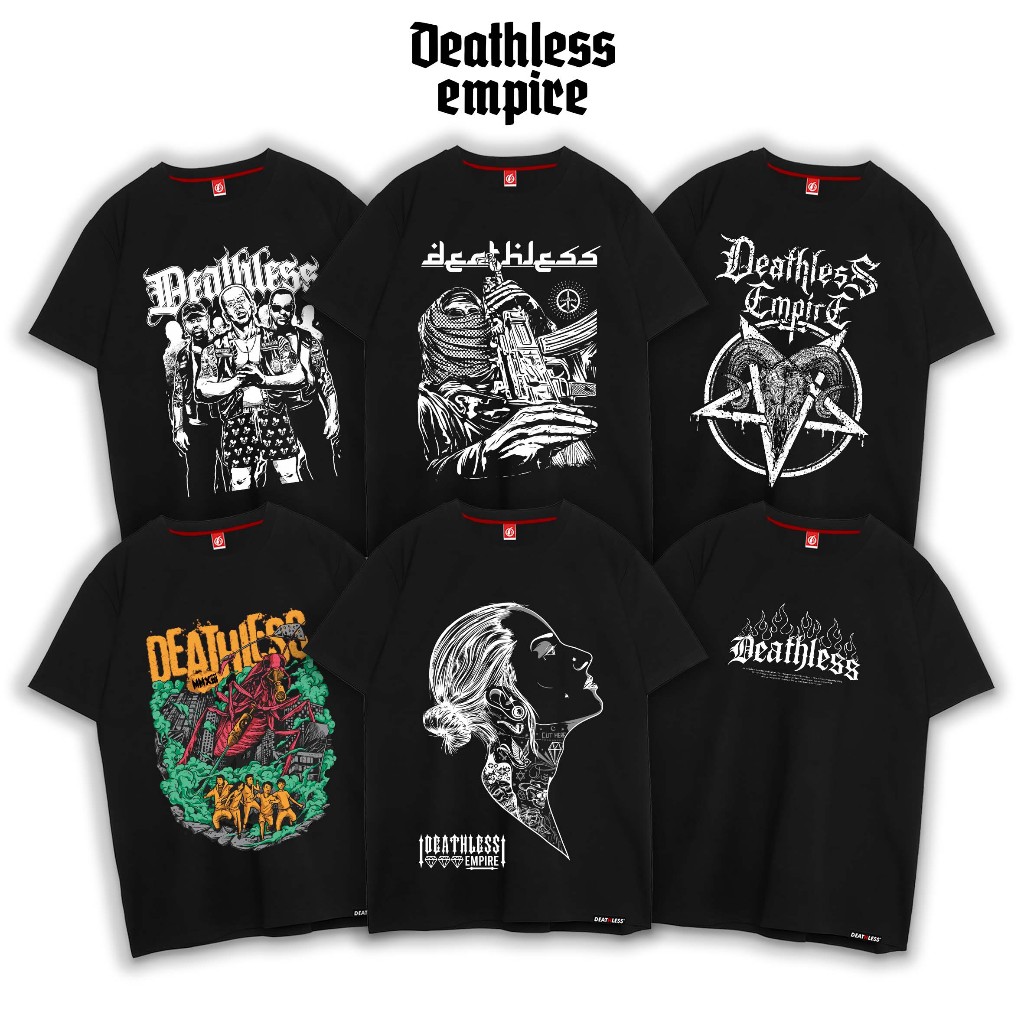 DEATHLESS T-SHIRTS | STREETWEAR | ARTWORK SERIES | Shopee Philippines