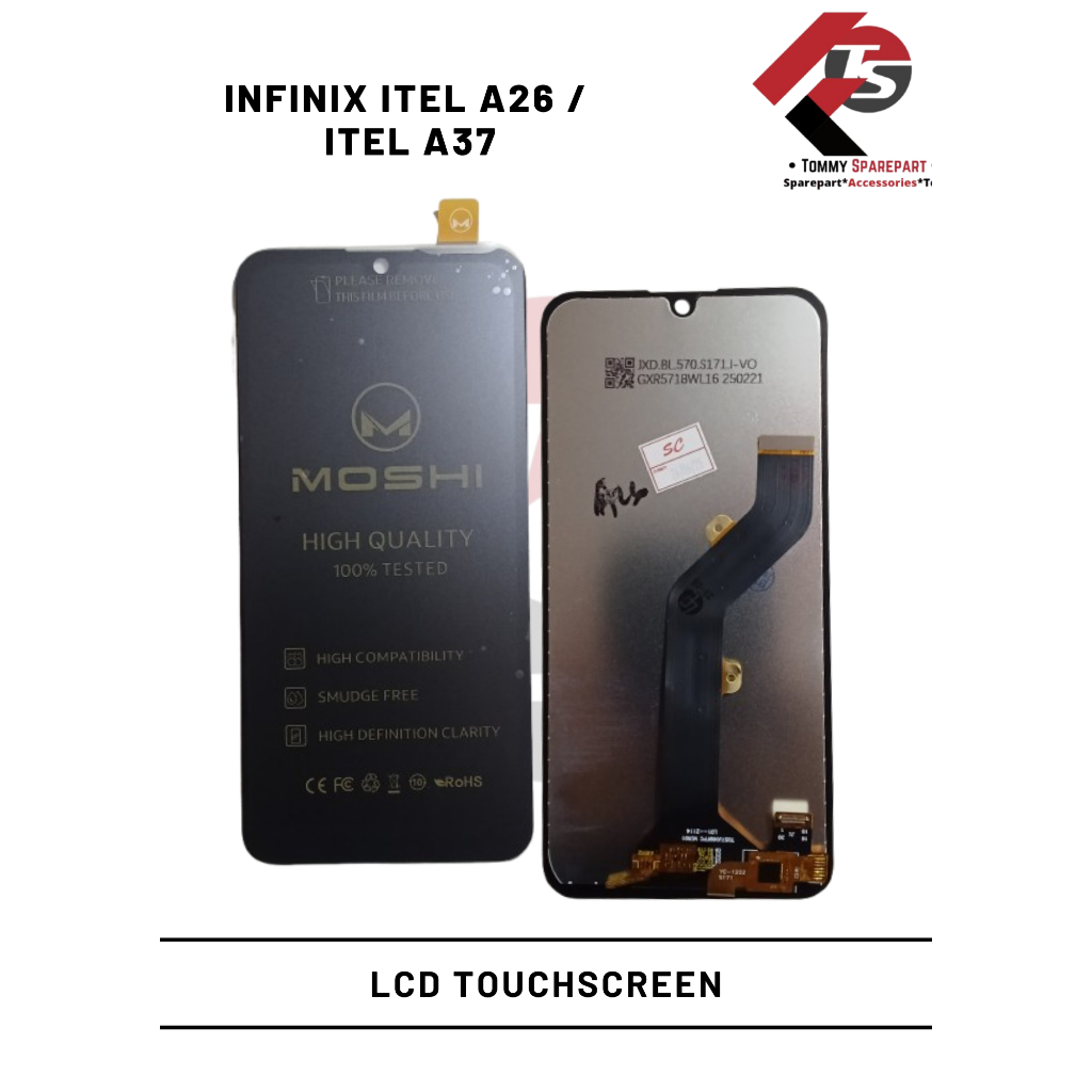 Lcd Touchscreen Infinix Itel A26 / Itel A37 Original Moshi Quality ...