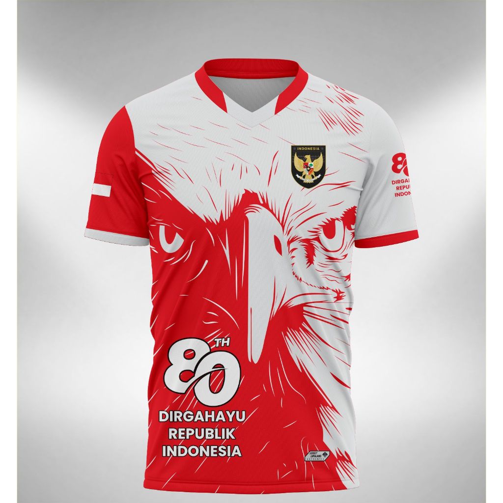 MERAH GARUDA Jersey INDONESIAN NATIONAL TEAM Republic of INDONESIA ...