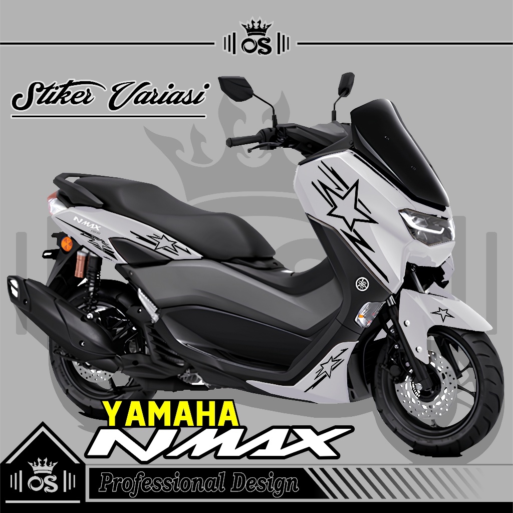 NEW NMAX STRIPING 2020-2024 / MTF 2 / NEW NMAX CUTTING STICKER / YAMAHA ...