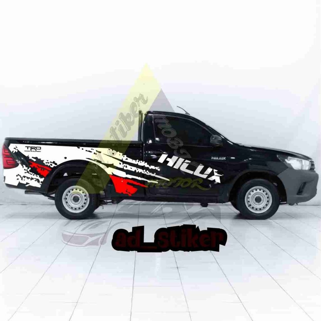 1 set right and left hilux Triton Strada Navara car stickers etc stain ...