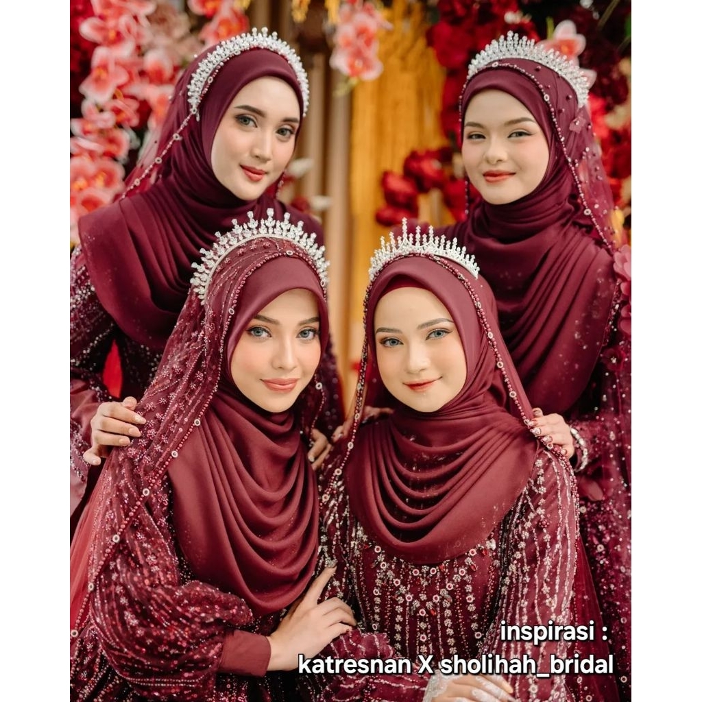 INSTANT DRAPERY malay Hijab by ADELUS | Shopee Philippines
