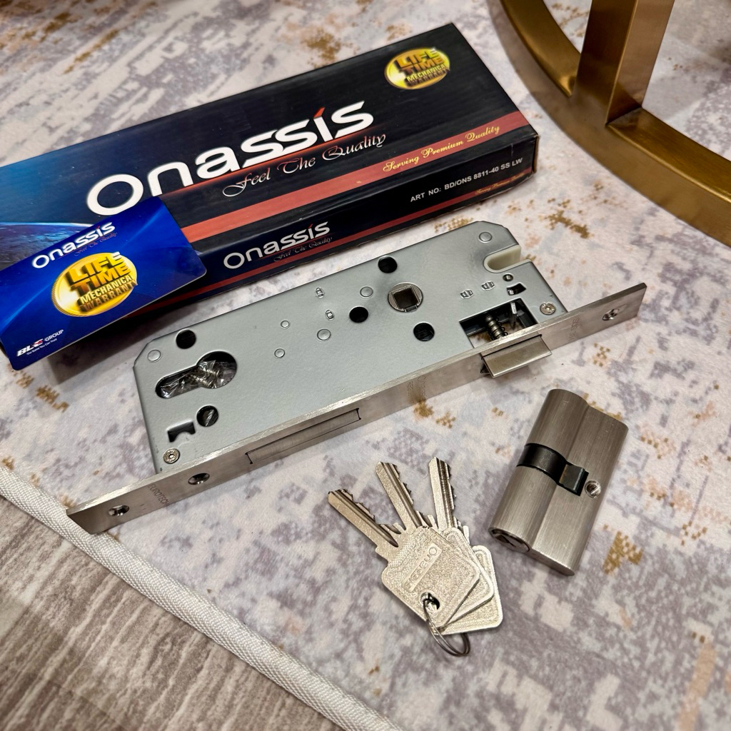 Tongue Body / Big Onassis Premium Door Lock Cylinder Set by Bellucci ...
