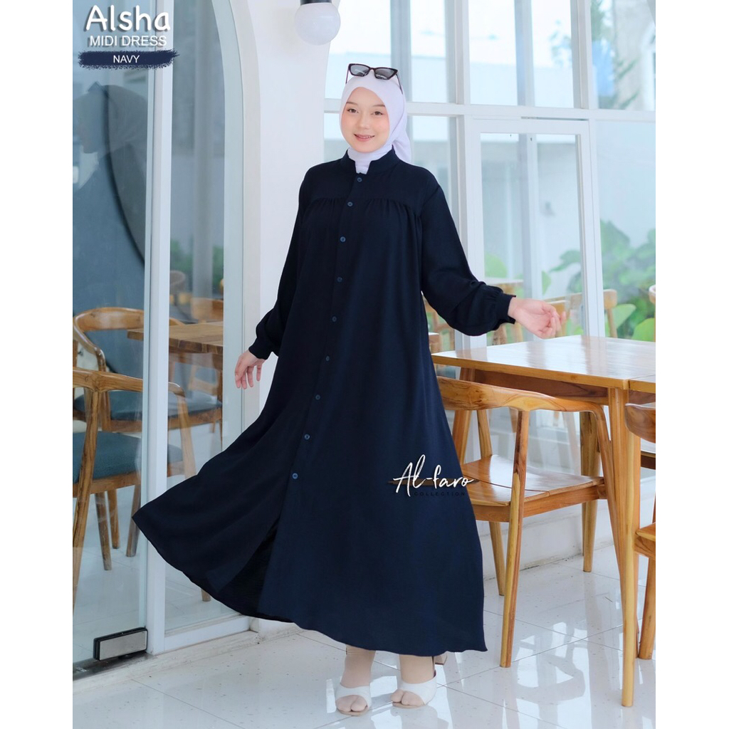 R ALSHA MIDI DRESS FOR WOMEN BY ALFARO NEWEST WOMEN'S MIDI DRESS BUSUI ...