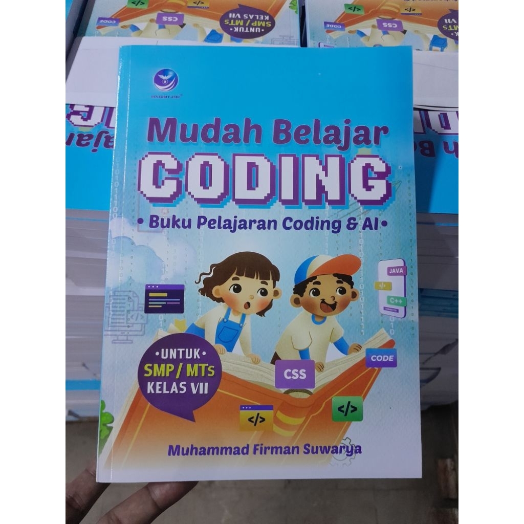 Easy to Learn Coding, Coding and AI Textbook for SMP/MTs class VII | Shopee Philippines