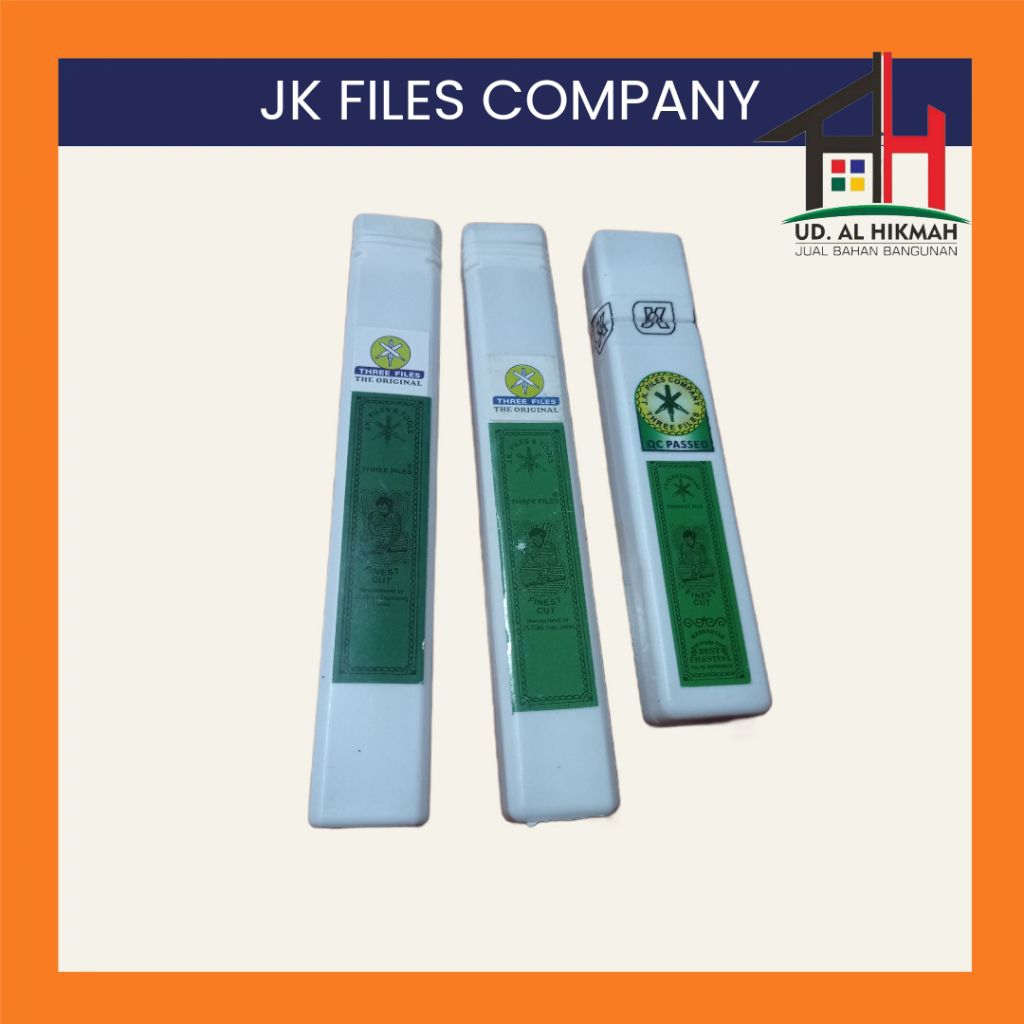 THREE FILES ORIGINAL INDIAN FILES JK FILES COMPANY / JK FILES TRIANGLE ...