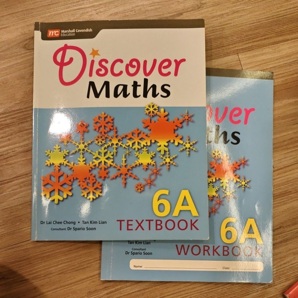 Discovery Maths 6 Marshall Cavendish textbook & workbook package ...