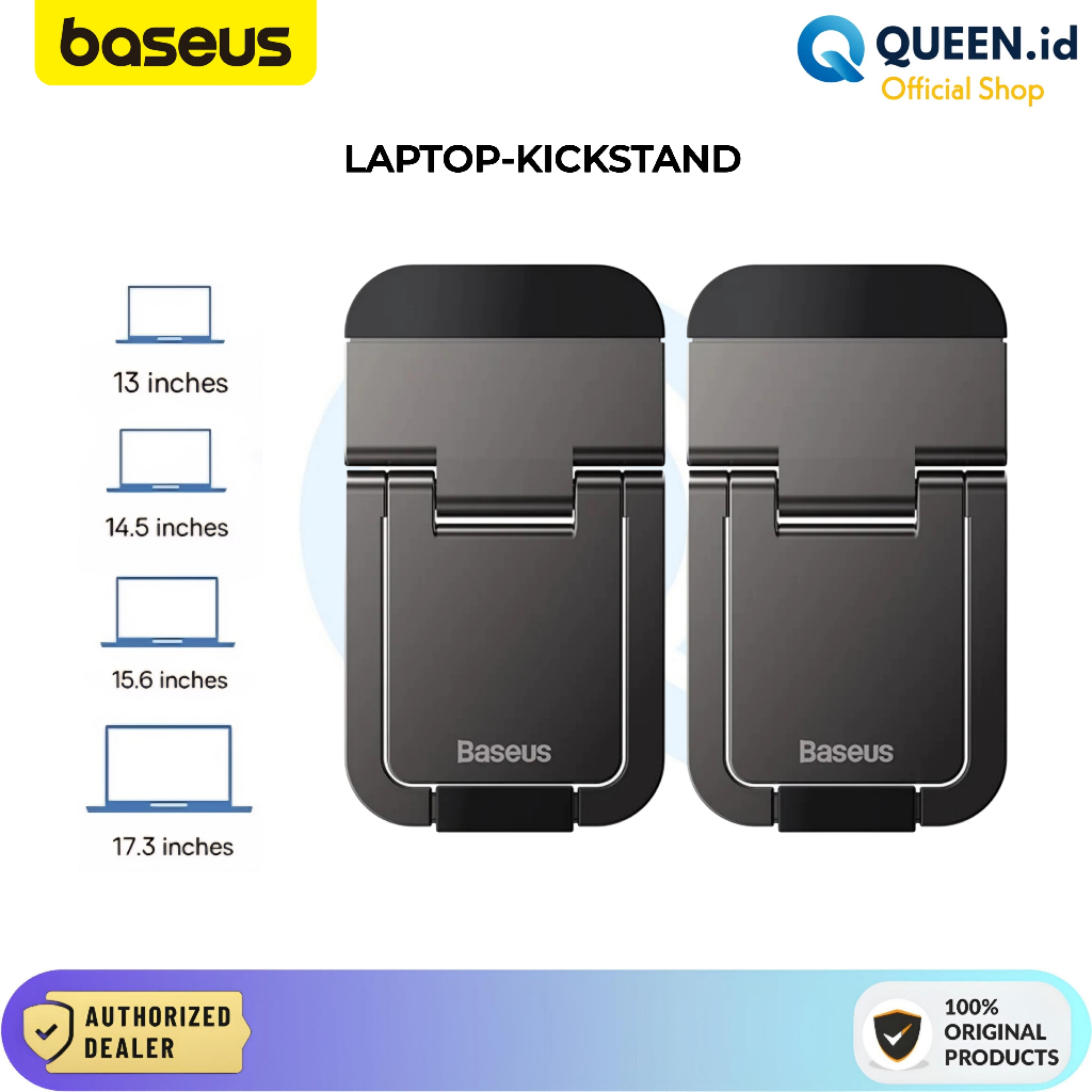 Baseus Slim Laptop Kickstand Holder Stand Laptop Notebook 2Pcs Foldable ...