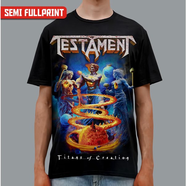 TESTAMENT CLOTHES | UNISEX METAL ROCK TRASH BAND BOOTLEG BAND T-SHIRTS ...
