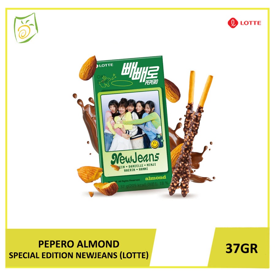 Pepero Almond - Special Edition NewJeans (Lotte) | Shopee Philippines