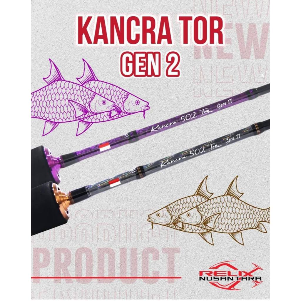 Rod SPINNING RELIX NUSANTARA KANCRA TOR GEN.2 | Shopee Philippines