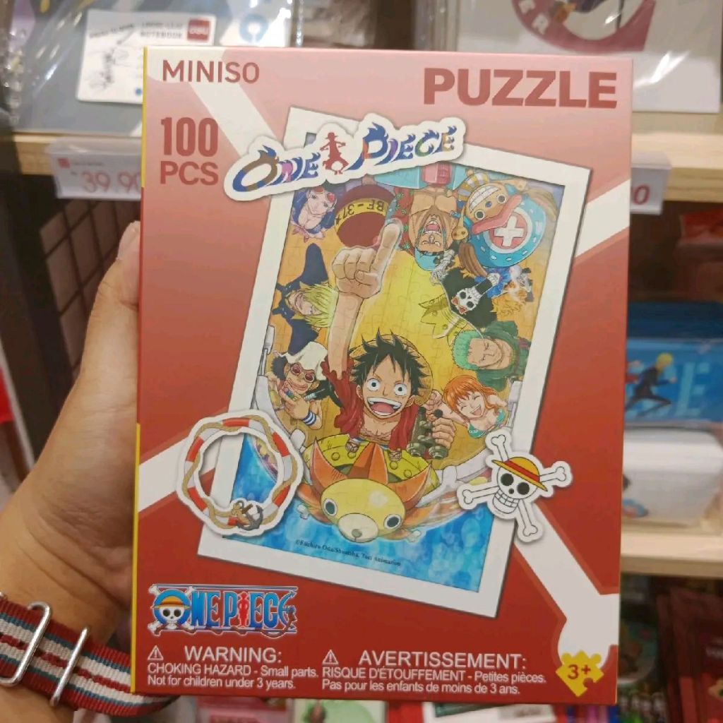 Miniso One Piece Classic Collection 100 pcs Photo Frame Puzzle | Shopee ...