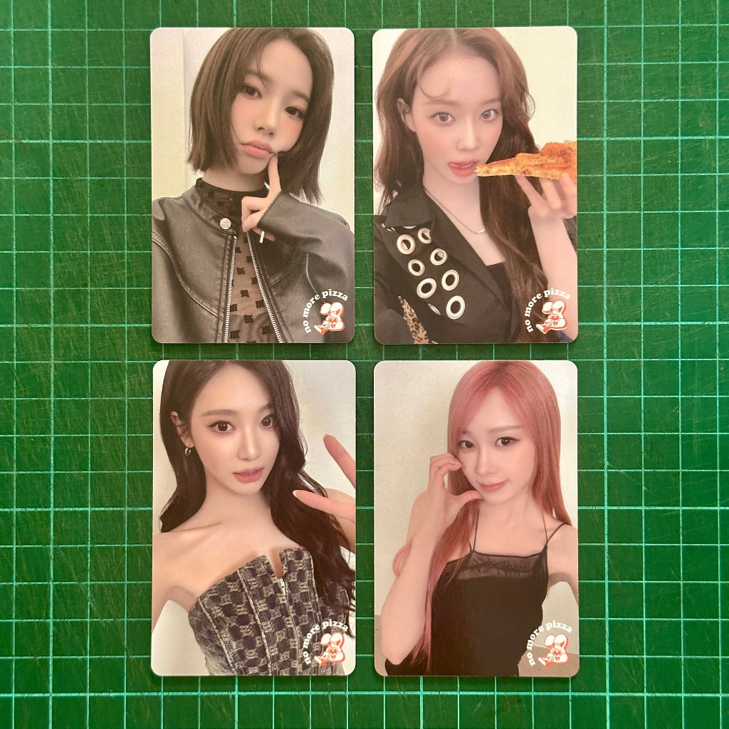 AESPA - No More Pizza x AESPA Photocard PC | Shopee Philippines
