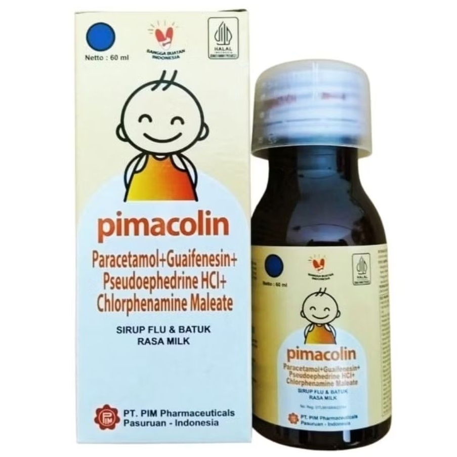 PIMACOLIN Syrup (60ml) | Shopee Philippines