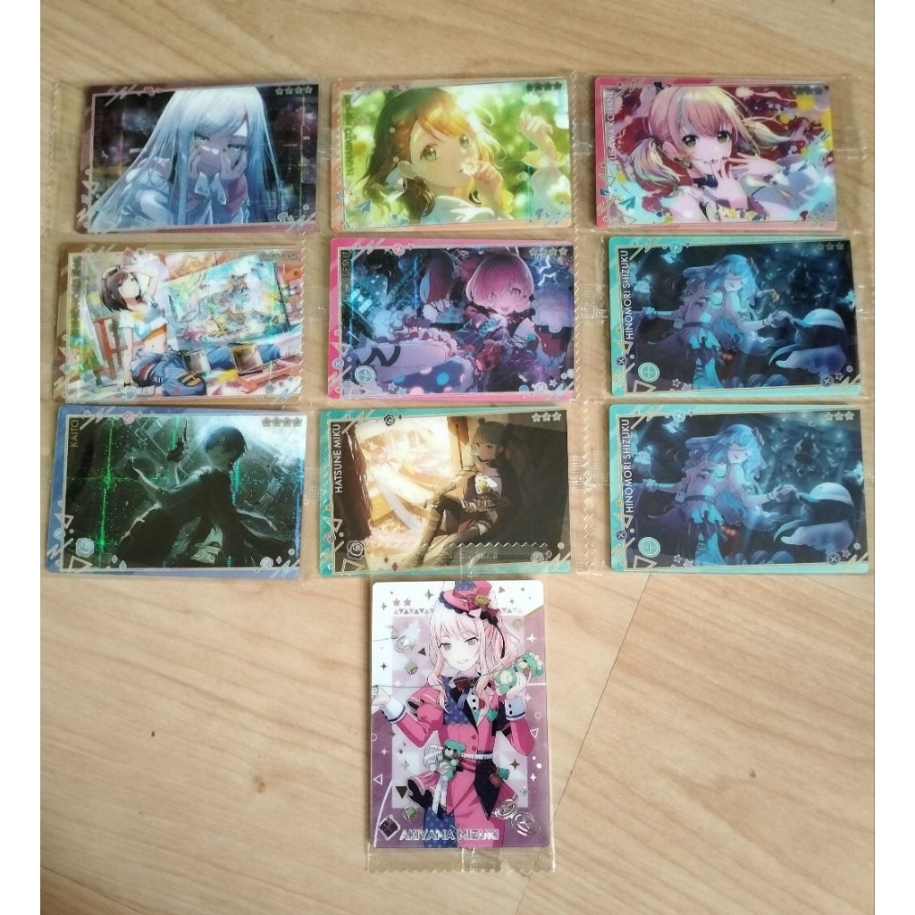 Wafer card vol. 10 || Project sekai official merch | Shopee Philippines