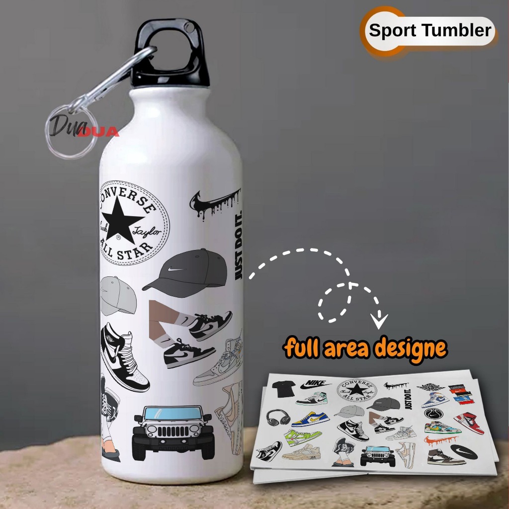Nike feat Converse all star Tumbler Sport Bottle, tumbler sneakers ...