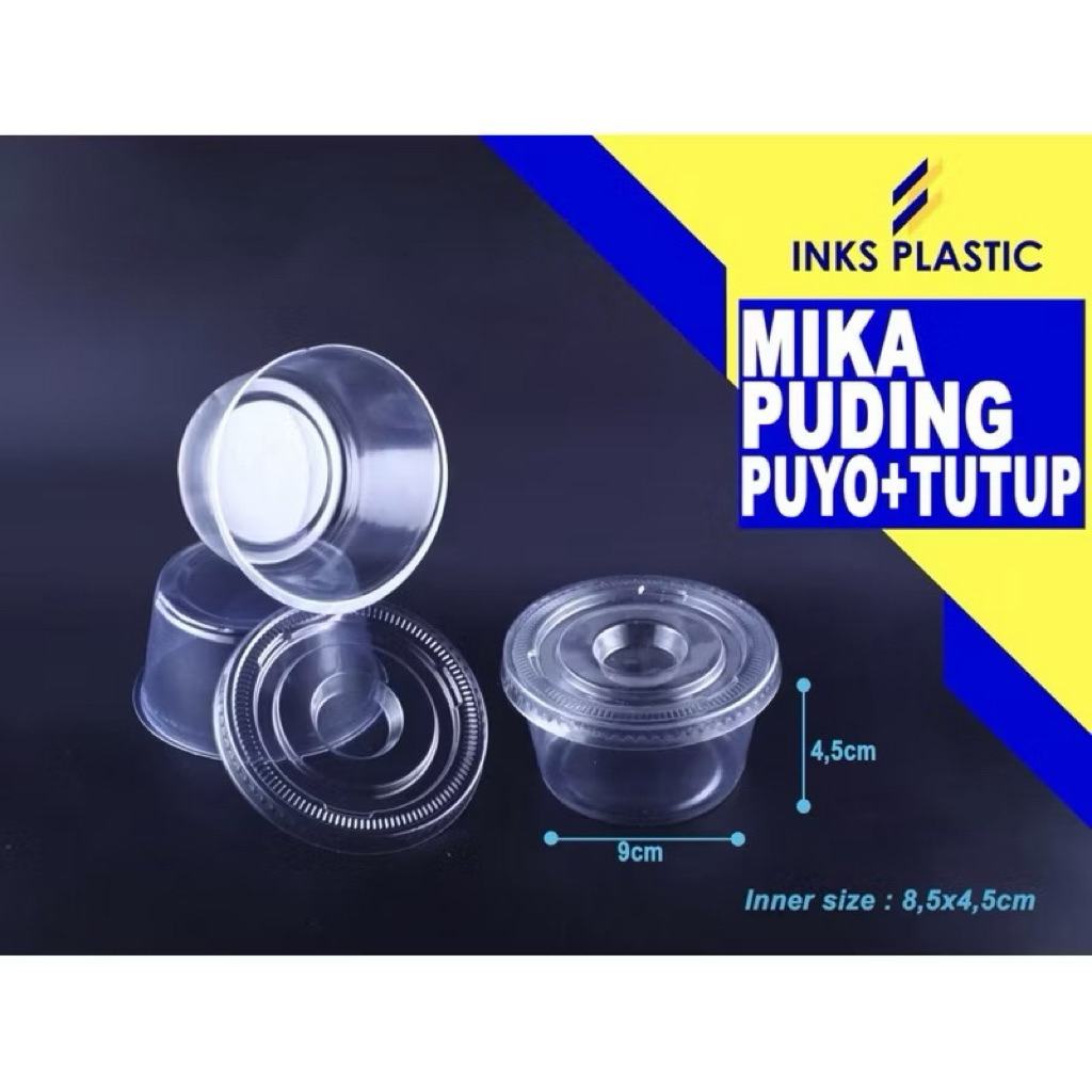 MIKA PUDDING PUYO CUP PRACTICAL PACKAGING (50 PCS) | Shopee Philippines