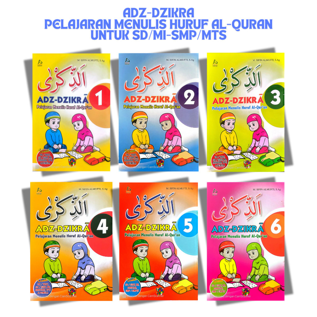 Adz Dzikra Quran Writing Lessons - Mahijroletters for Elementary School ...