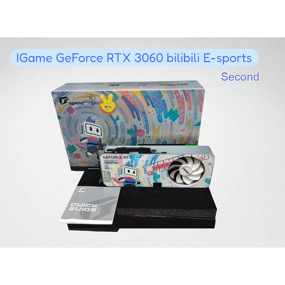 VGA RTX GPU RTX 3060 WPG iGame Ultra White/ - 12GB - GDDR6 eForce ...