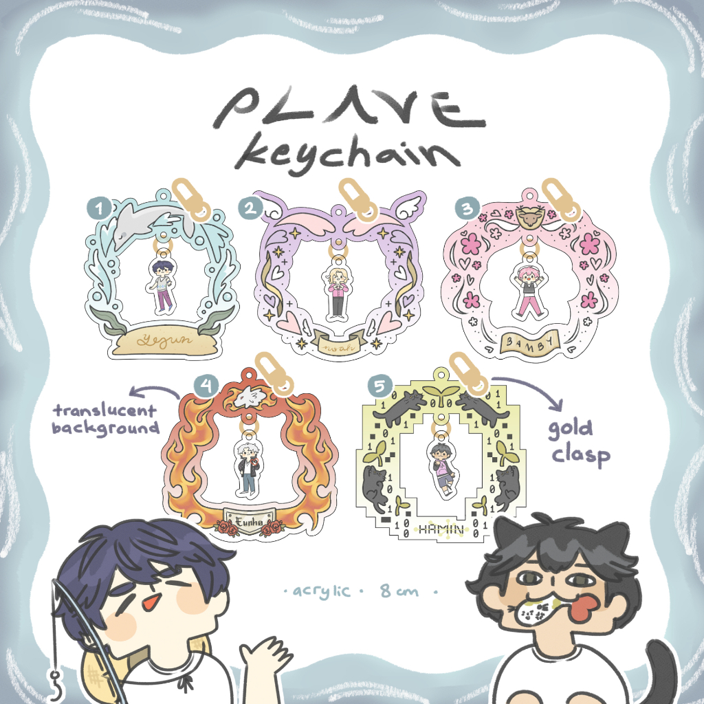 PLAVE Why Link Acrylic Keychain | Shopee Philippines