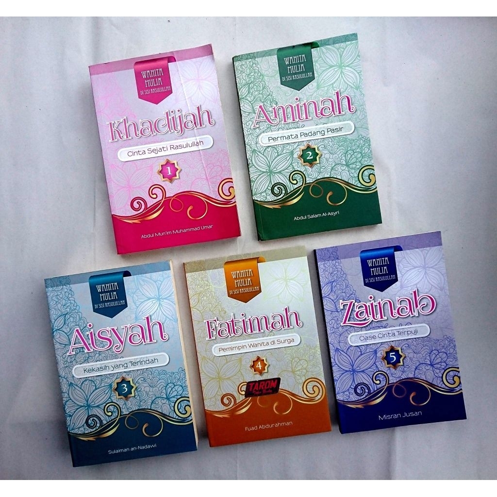 1) KHADIJAH 2) AMINAH 3) AISYAH 4) FATIMAH 5) ZAINAB (Packaged ...