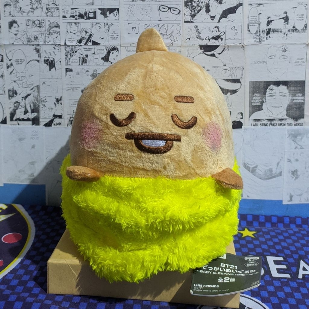 BT21 SHOOKY BABY SLEEPING TIME PLUSH | Shopee Philippines