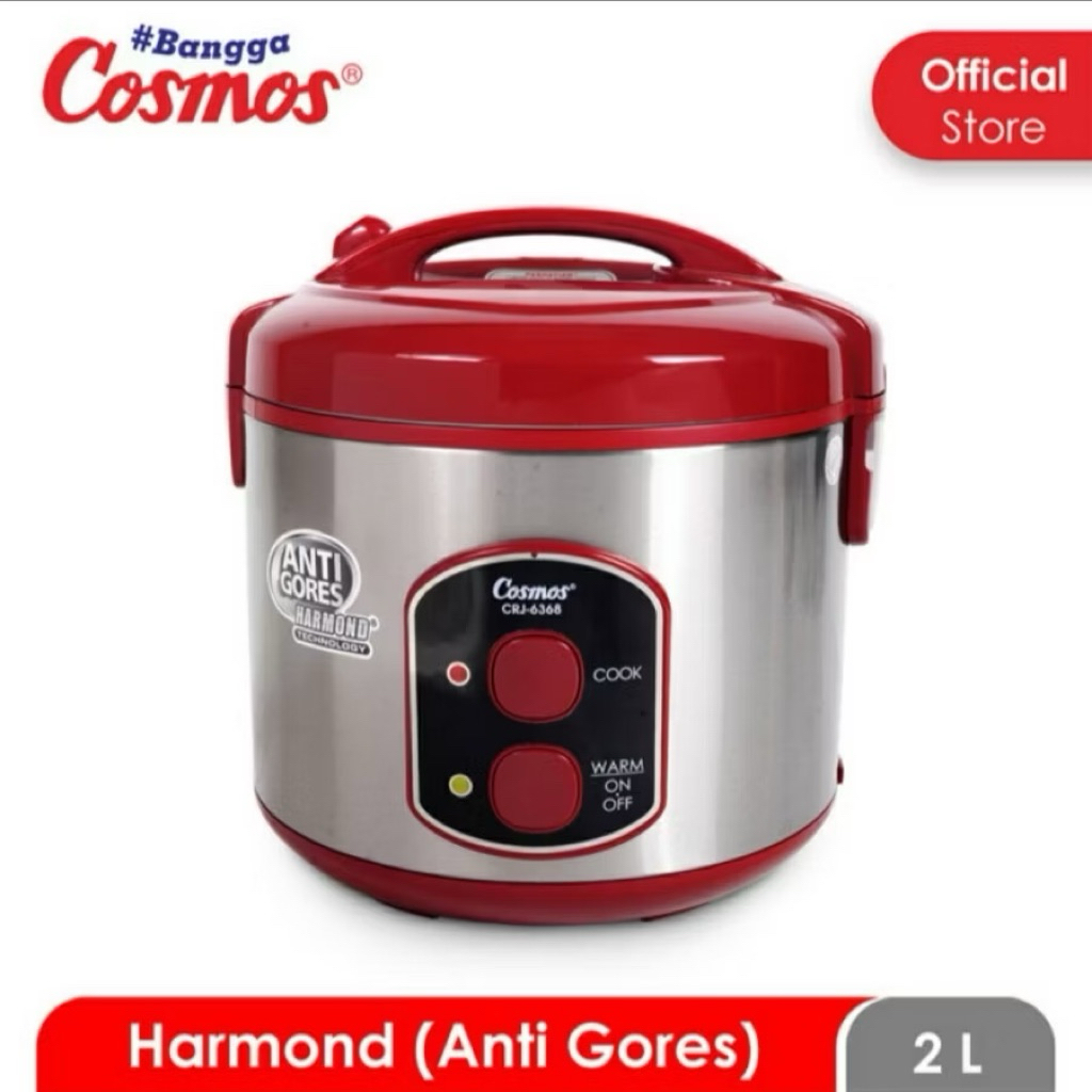 COSMOS Rice Cooker Magic Com Harmond Rice Cooker 1.8L - CRJ-6368 ...
