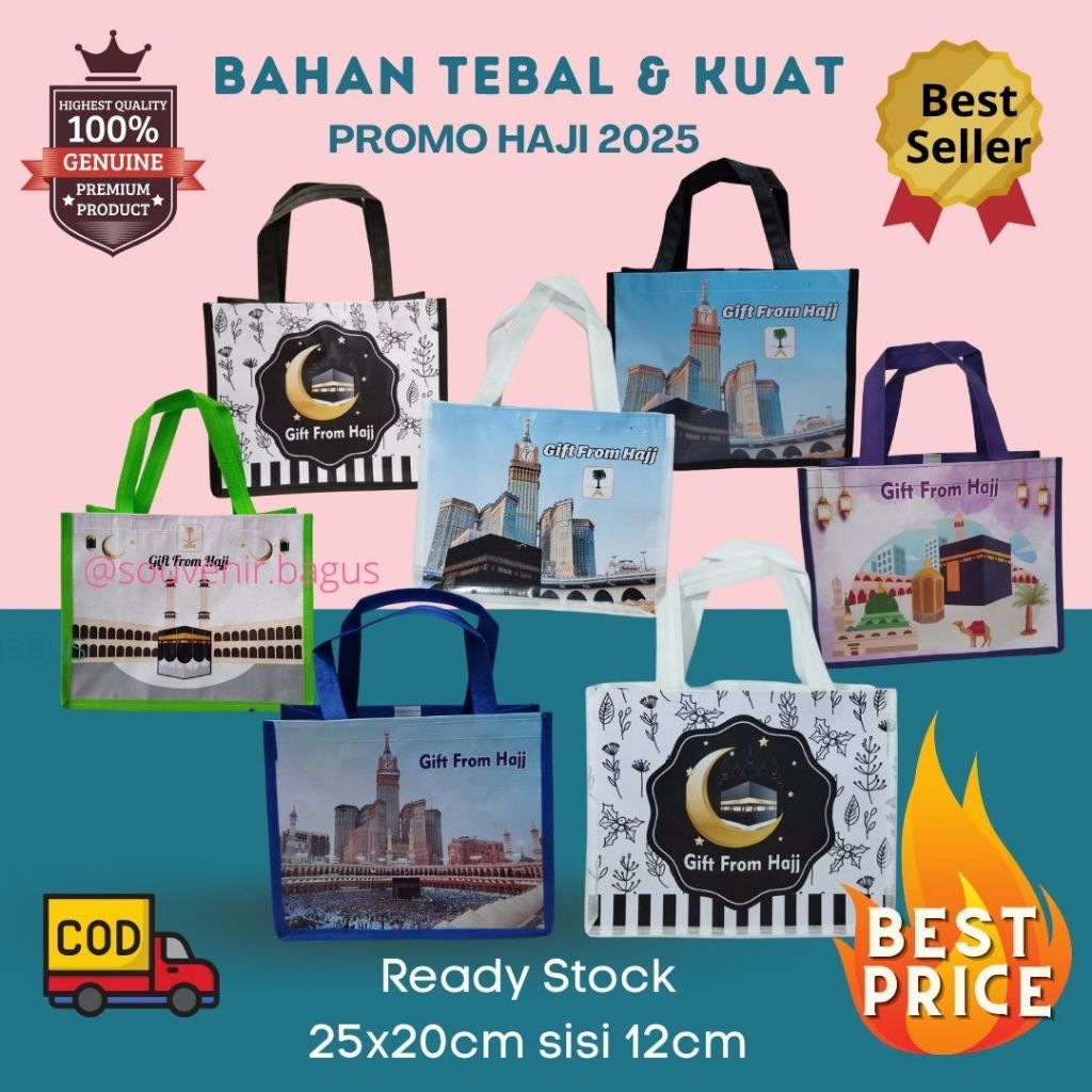 Hajj souvenir bag by Haji gift from hajj mecca Arabian saudi 2025 ...