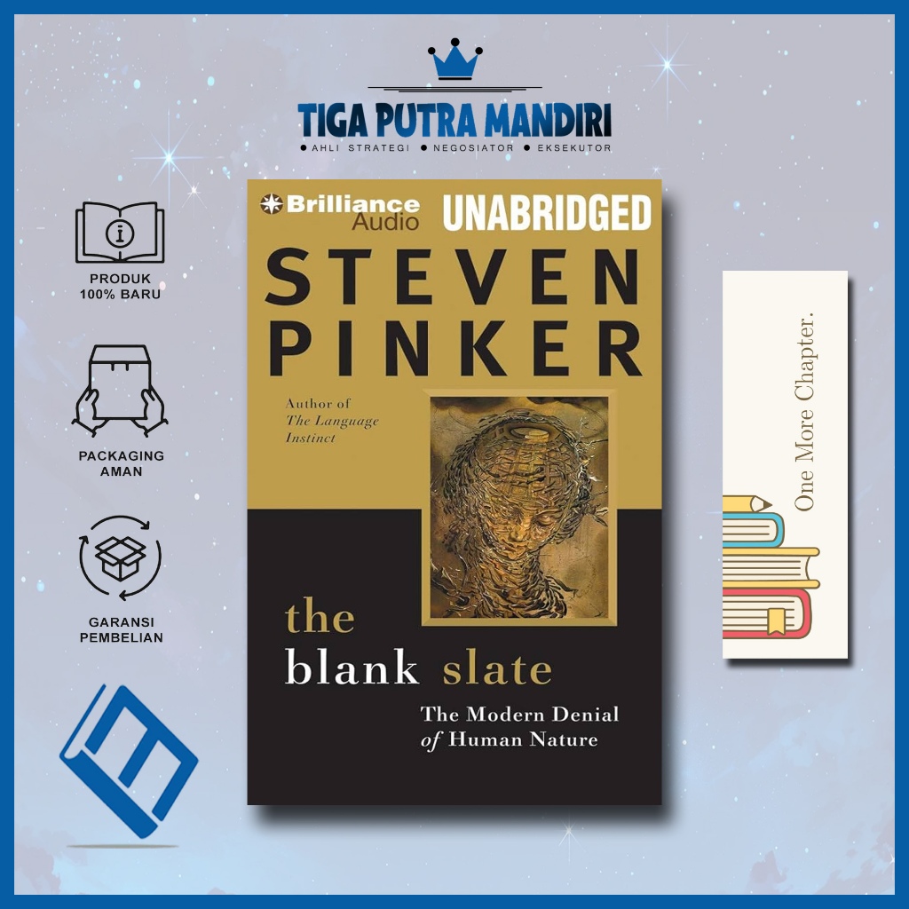 The Blank Slate: The Modern Denial of Human Nature (English) | Shopee Philippines