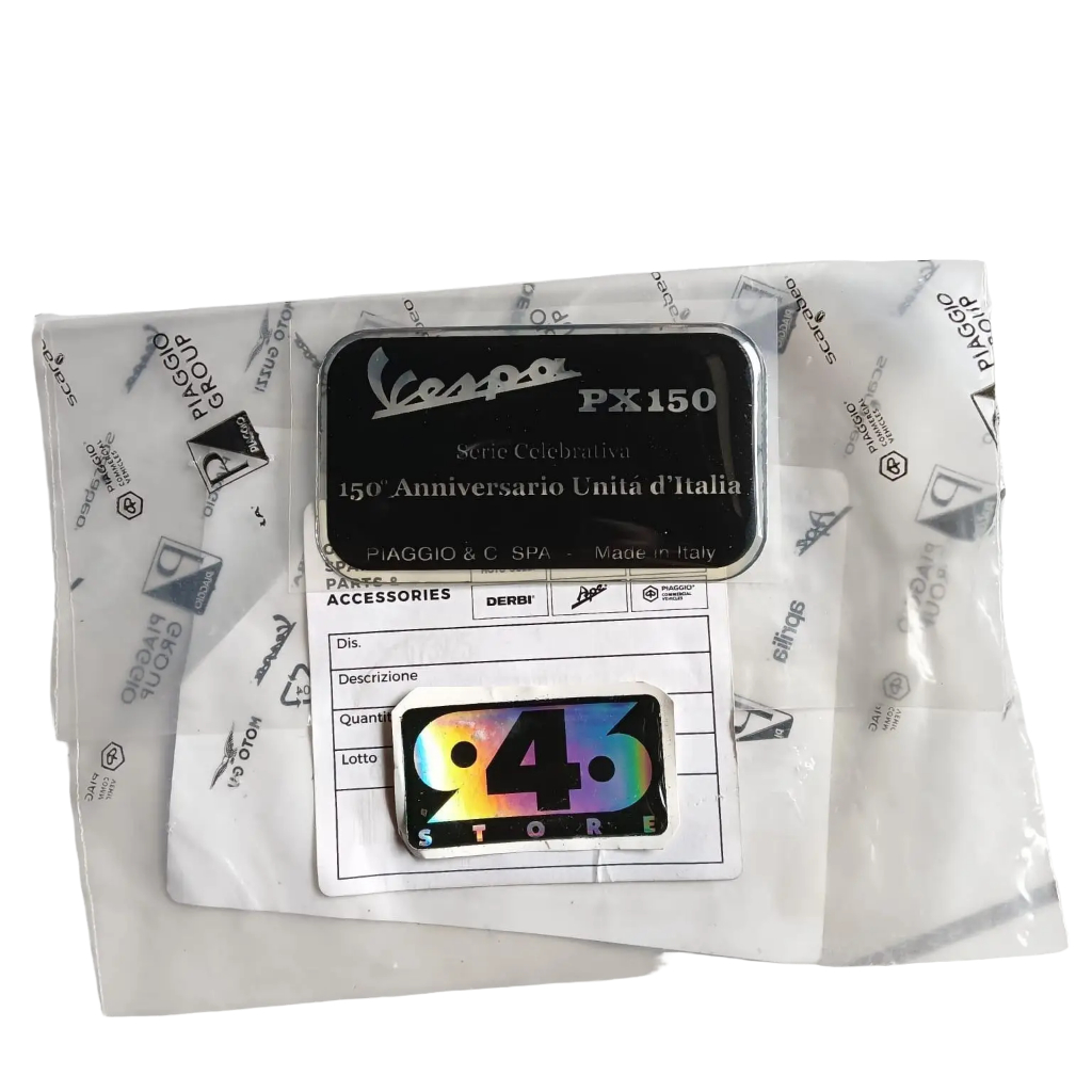 Original Vespa New PX 150 150th Anniversary Emblem Sticker | Shopee ...