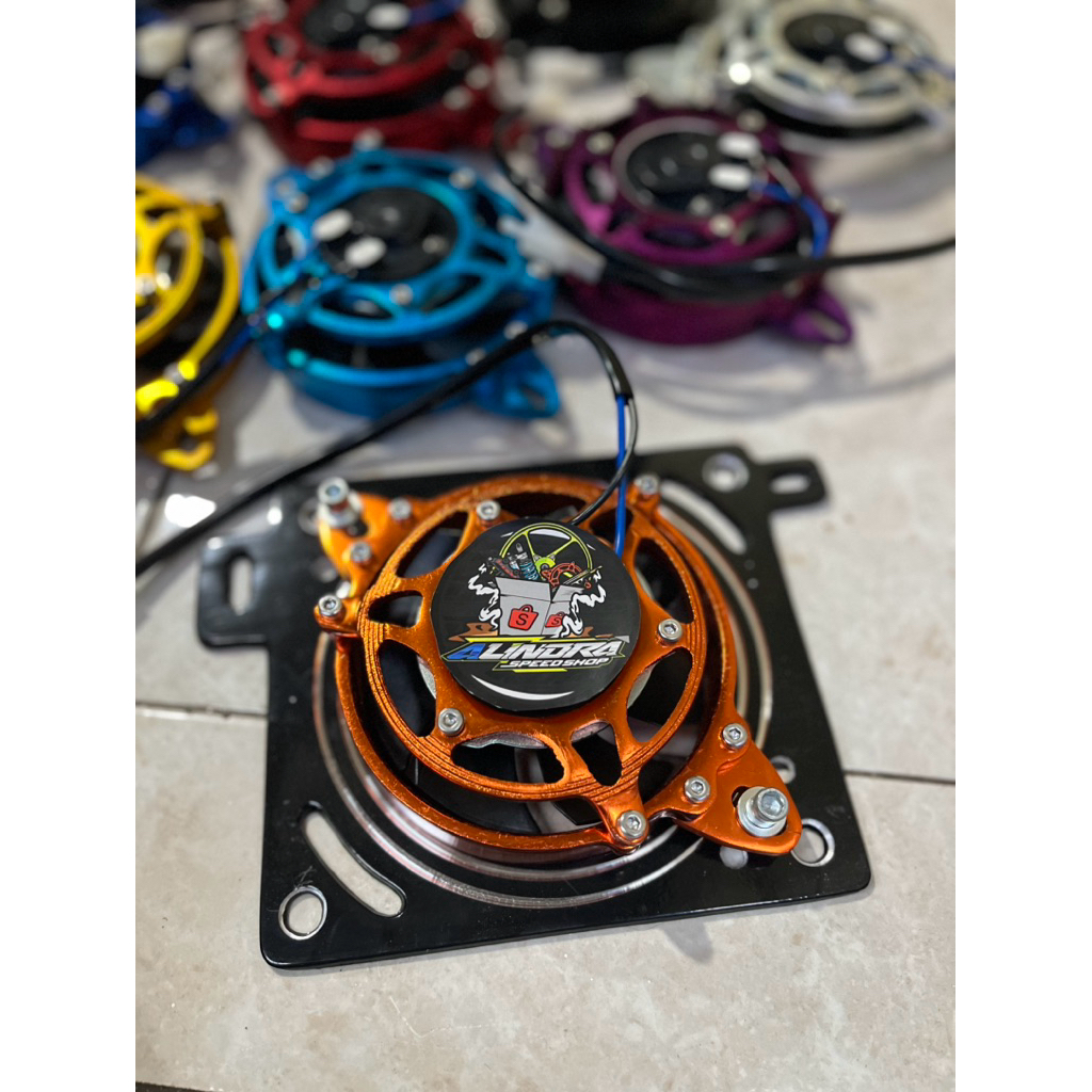 LOKAL UNIVERSAL LOCAL CNC EXTRAFAN FAN RADIATOR COVER | Shopee Philippines